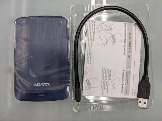 [開箱]ADATA威剛 HV320 1TB(藍) 2.5吋行動硬碟 – JIN資訊網